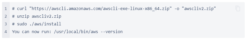 Install AWS CLI - LifeKeeper for Linux LIVE - 10.0