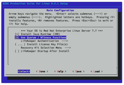 Install SIOS Protection Suite/LifeKeeper for Linux - LifeKeeper for Linux LIVE - 9.6.0