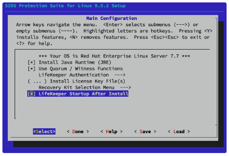 Install SIOS Protection Suite/LifeKeeper for Linux - LifeKeeper for ...