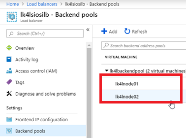 Creating a Load Balancer - LifeKeeper for Linux LIVE - 9.6.0