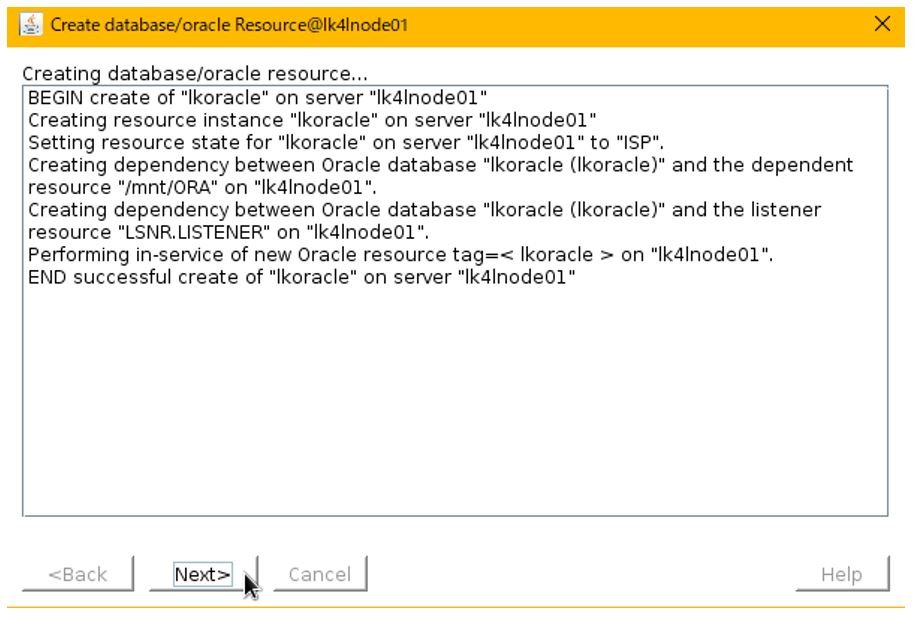Creating An Oracle Resource Hierarchy Lifekeeper For Linux Live 960