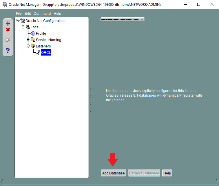 Oracle Listener Settings Active Node Lifekeeper For Windows Live 8 10 0