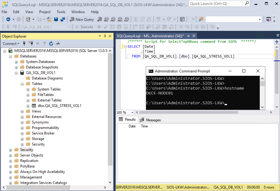 Creating A Sql Server Cluster On A Failover Cluster Datakeeper Cluster Edition Oracle Cloud