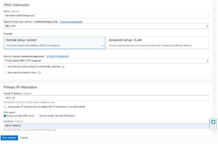 Configuration For An Oci Instance Datakeeper Cluster Edition Oracle Cloud Infrastructure Guide 1