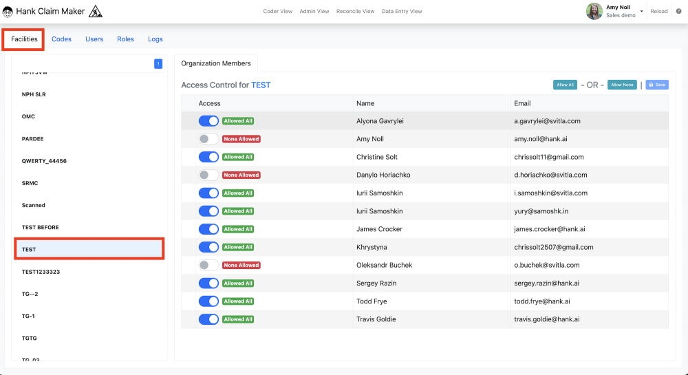 Adding a New Facility for Claim Maker LITE - Hank.ai Claim Maker - 2.0.10