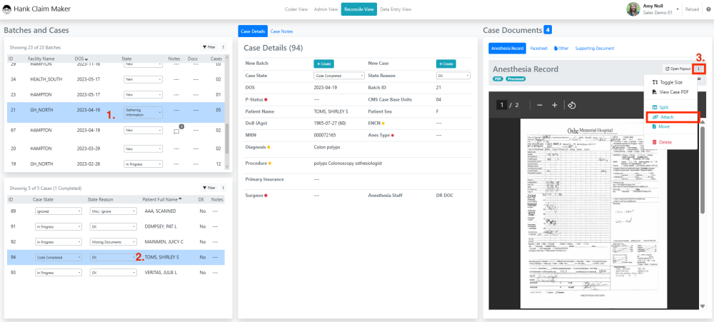 Attach a Document to a Case - Hank.ai Claim Maker - 2.0.11