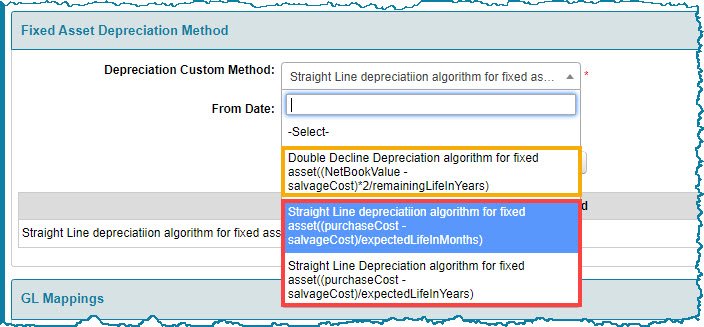 Depreciation Of Individual Assets-Setting up - Crest ERP User Manual - 1.0