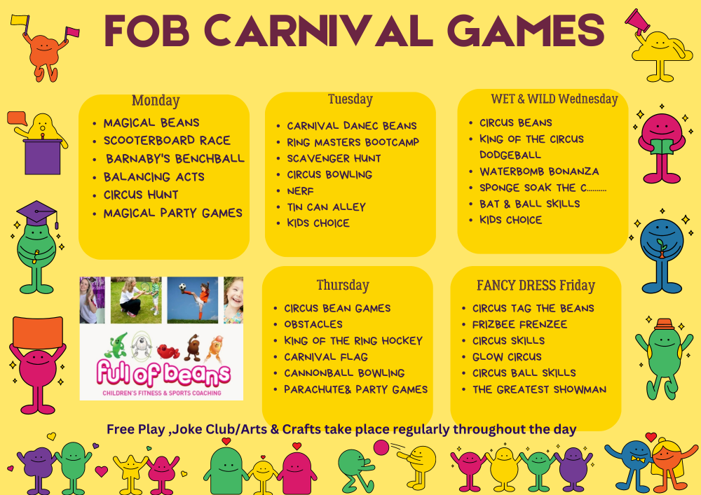 Carnival Week 3 - Full of Beans Camp Manual - 1