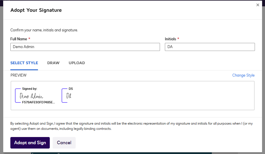 E-signature with Docusign - SharePortals - 1