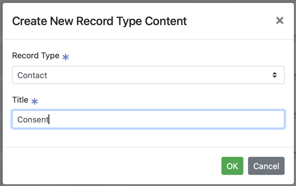 Create New Record Type Content - SharePortals - 1 Create New Record Type Content - SharePortals - 1