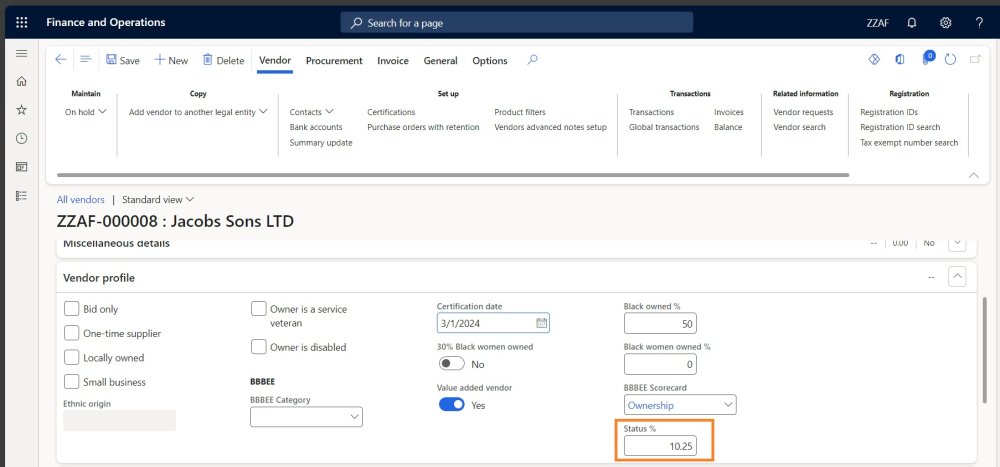 BEE Status Information requires status with decimal figures - sa.global ...