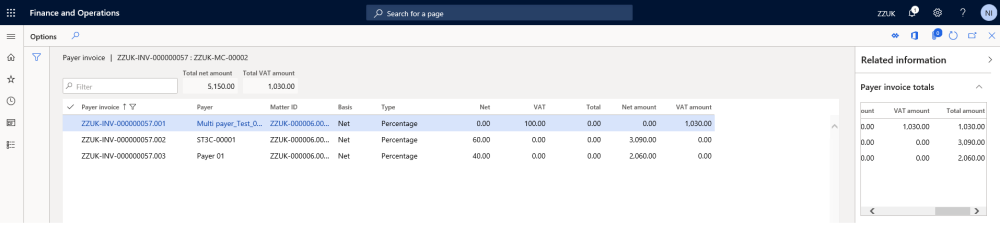 Multi Payer - sa.global product release notes - evergreen legal