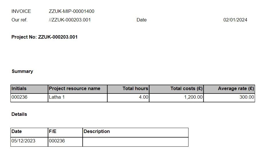 Invoice templates – Ability to show or hide quantity and rate at the ...