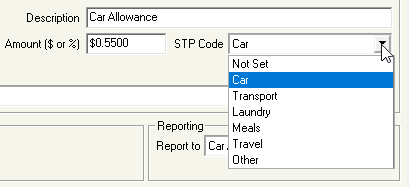 Allocate STP Codes to your Allowances and Deductions - e-PayDay Legacy ...