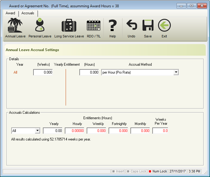 Annual Leave - e-PayDay Legacy Payroll User Guide - 1