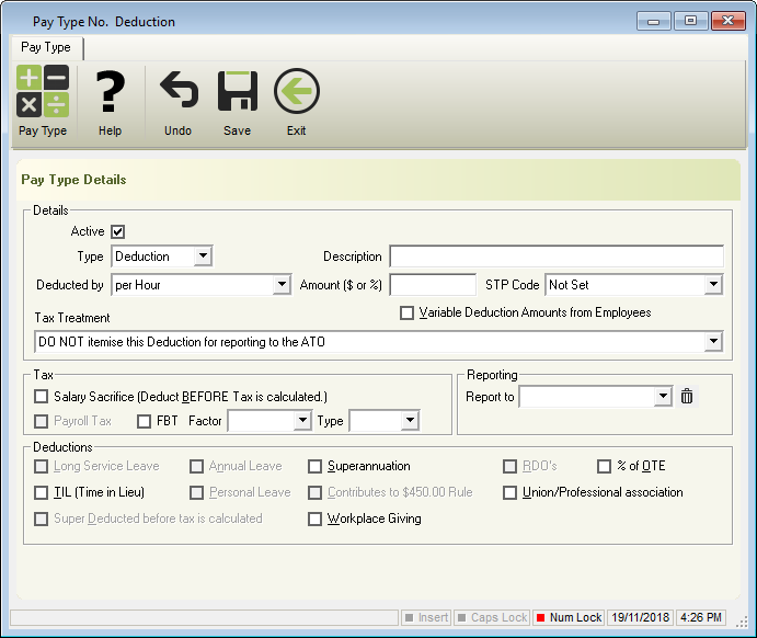 Deduction Overview - e-PayDay Legacy Payroll User Guide - 1