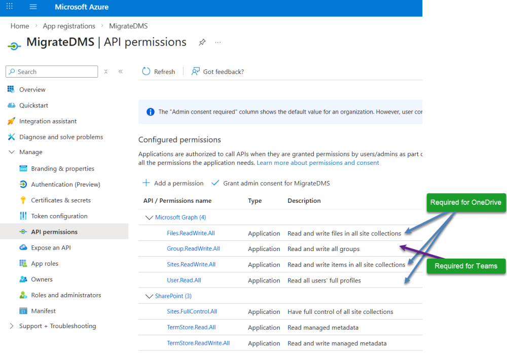 Create M365 App Registration - - 1