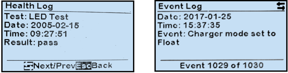Event Log Types - ATevo O&SI - 3PH Input (16-1000 Adc) - 1.1