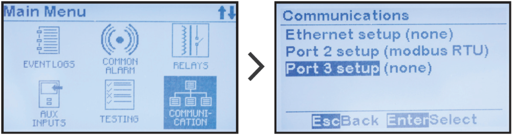 Serial Communications Configuration - ATevo Communications - 1