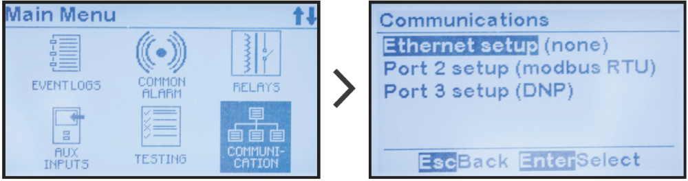 Configuración de comunicación Ethernet - ATevo Communications - 1