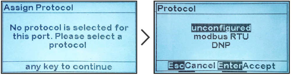 Assigning Port Protocol - EPIC Series Console 2.0 Operations - 1.1