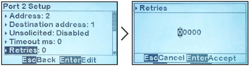 Changing DNP3 Serial PORT Parameters - EPIC Series Battery Cabinet O&SI ...