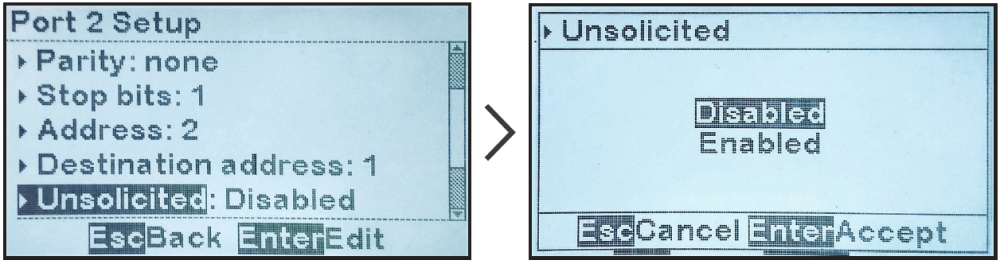 Changing DNP3 Serial PORT Parameters - EPIC Series Battery Cabinet O&SI ...