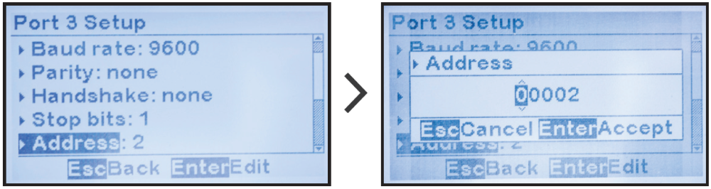 Cambio de parámetros DNP3 del PUERTO serial - ATevo Communications - 1