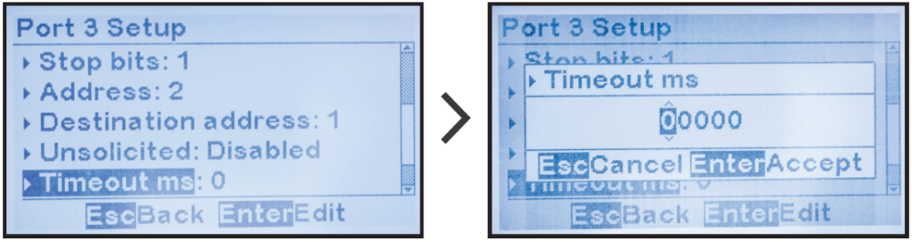 Changing DNP3 Serial PORT Parameters - ATevo Communications - 1