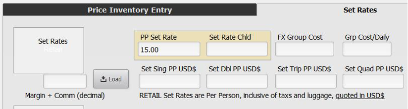 C: Using Set Pricing From Vendor with Restaurant Service Only ...