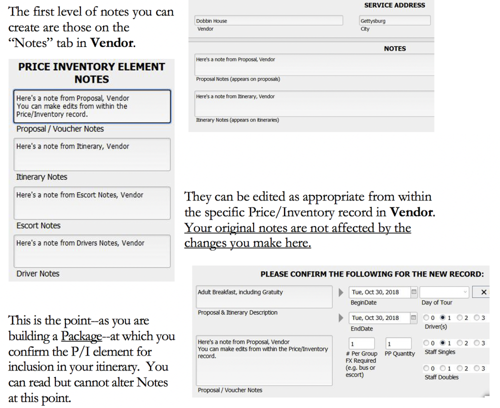 Addendum A: Notes About Notes - TourTools v4 User Guide - 1