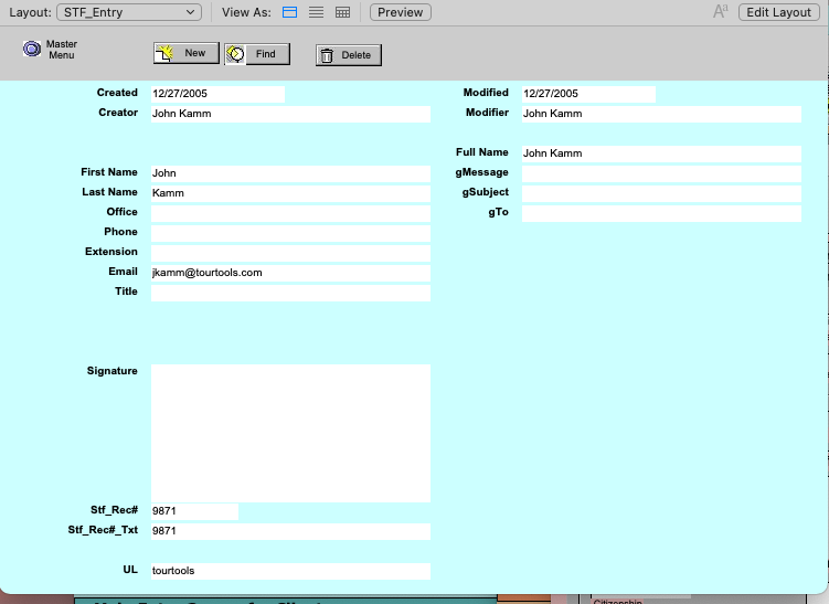 Workstation Setup - TourTools v3 User Guide - 1