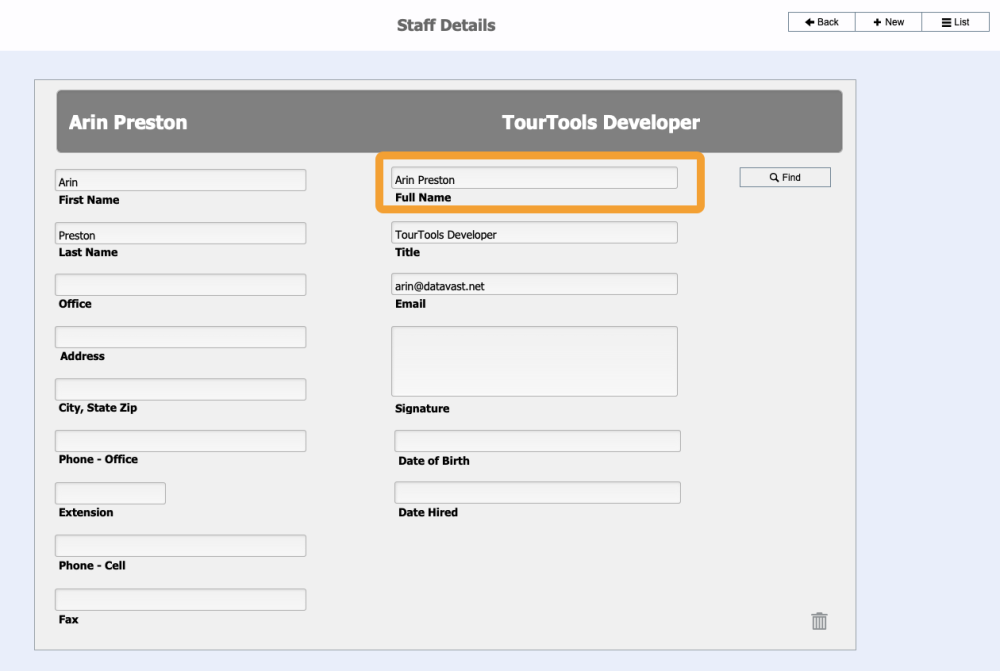 Chapter 10: Staff and User Management in TourTools - TourTools v4 User ...