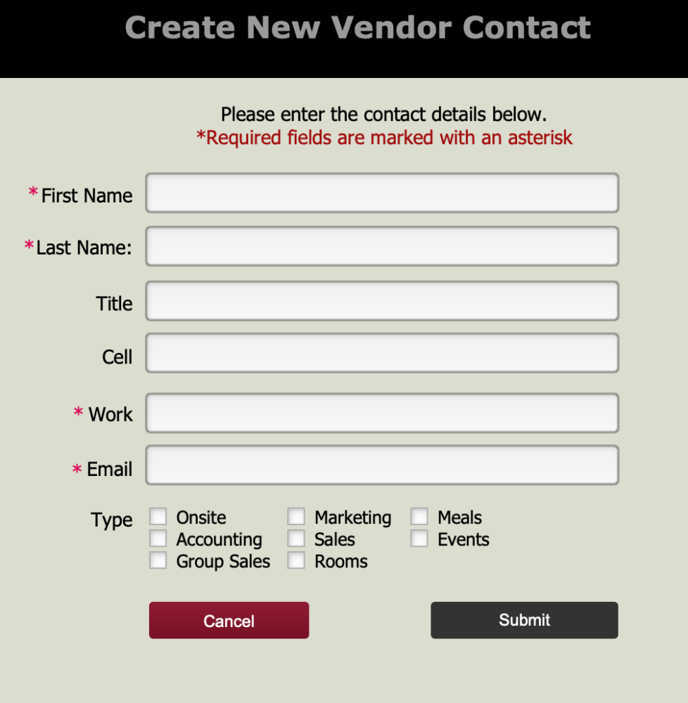 Adding a New Vendor - TourTools v5 User Guide - 1