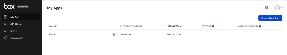 OAuth2.0でのBox設定方法 - Gravio Documentation - The Node Computing Platform - 1