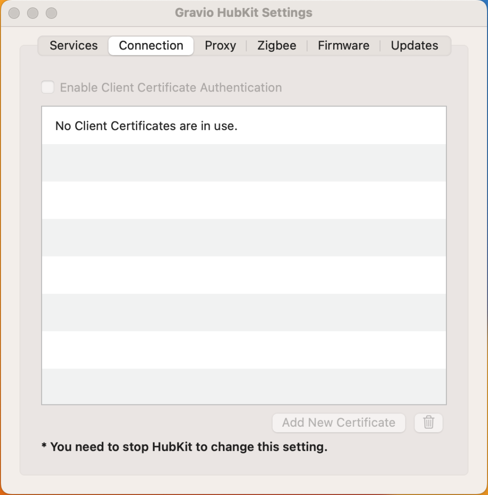 HubKit Settings - Gravio Documentation - The Node Computing Platform - 1