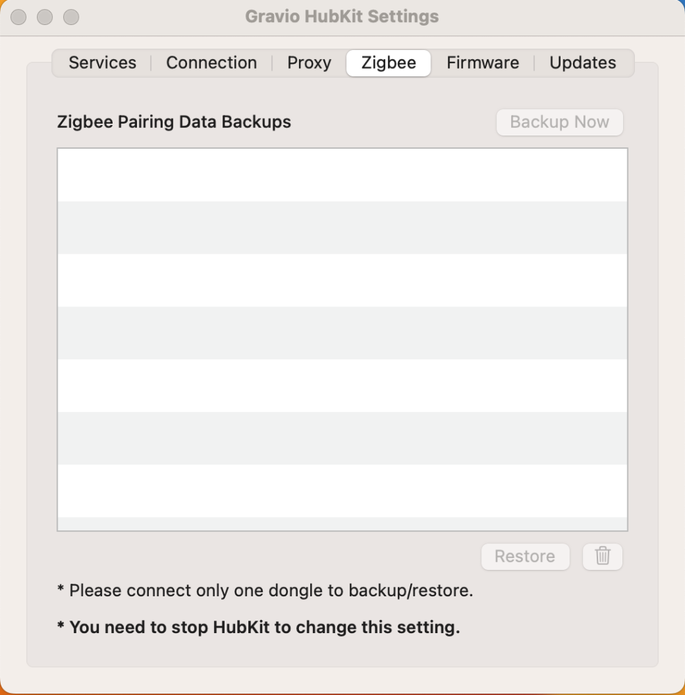 HubKit Settings - Gravio Documentation - The Node Computing Platform - 1