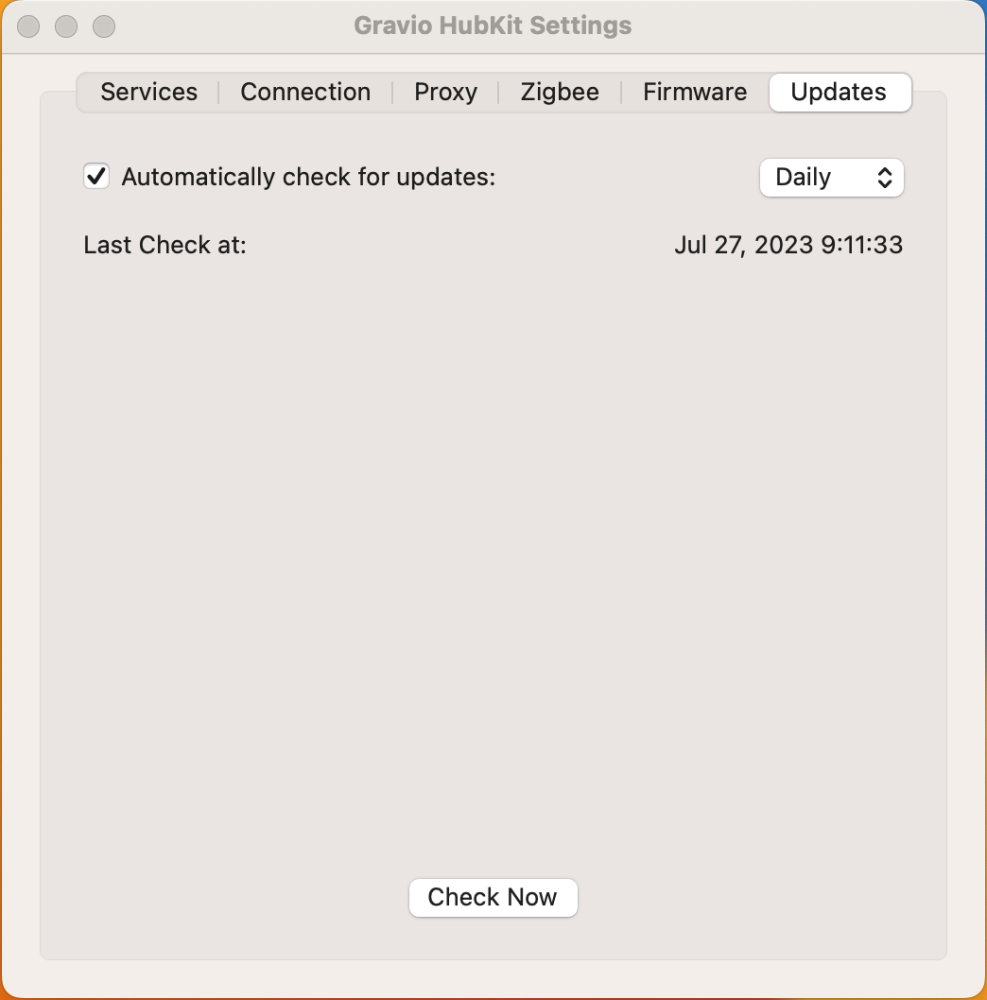HubKit Settings - Gravio Documentation - The Node Computing Platform - 1