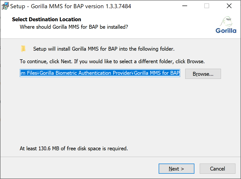 Installation of Gorilla BAP - Gravio Documentation - The Node Computing Platform - 1