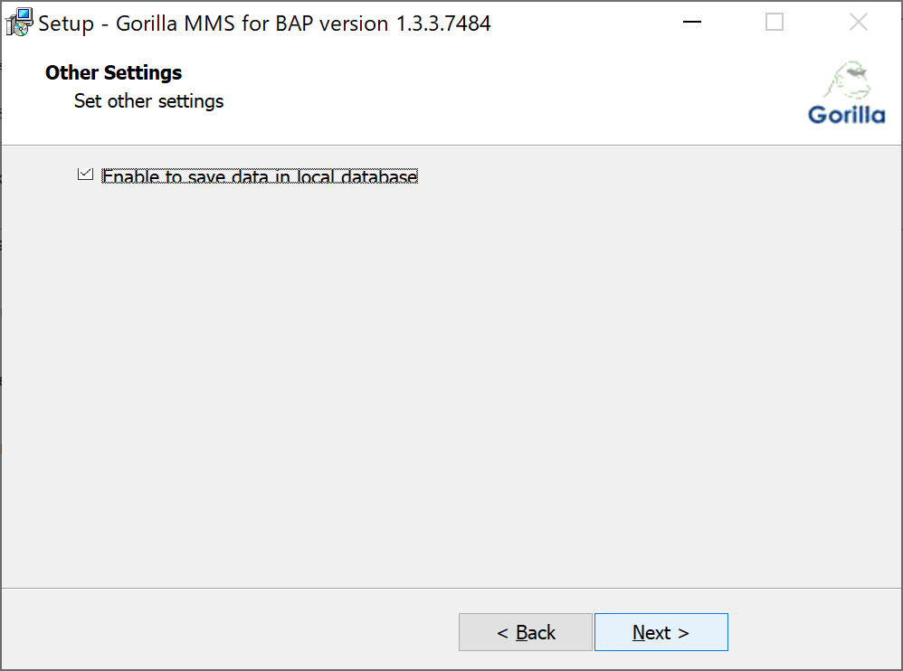 Installation of Gorilla BAP - Gravio Documentation - The Node Computing Platform - 1