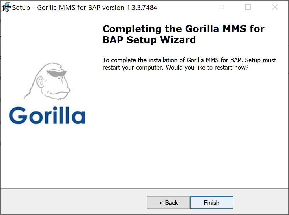 Installation of Gorilla BAP - Gravio Documentation - The Node Computing Platform - 1