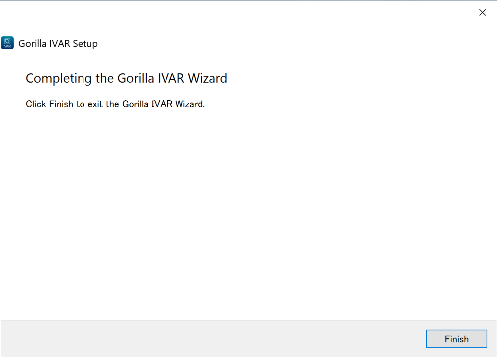 Gorilla IVARのアンインストール - Gravio Documentation - The Node Computing Platform - 1
