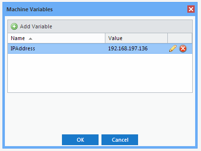 Machine Role and Machine Variables - RedwoodHQ - 2.0