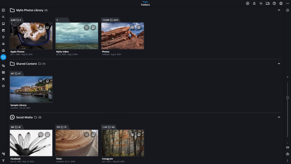 Browse the Folders View - Mylio Photos - Version 24.3