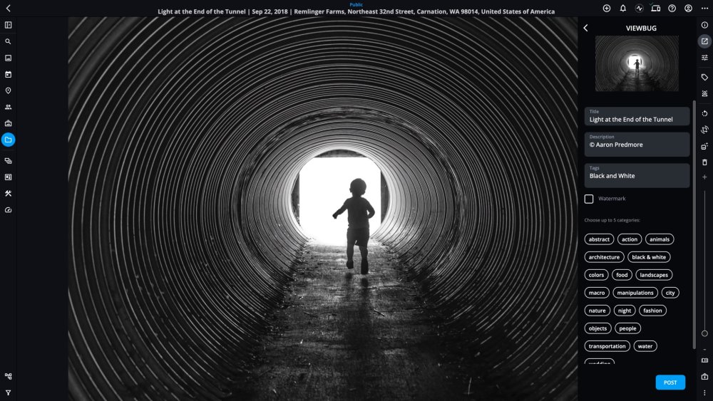 Post to VIEWBUG - Mylio Photos - Version 24.3