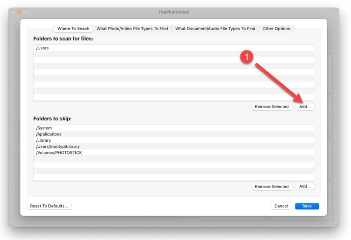 Backup Preferences for ThePhotoStick® Omni - ThePhotoStick® Omni ...
