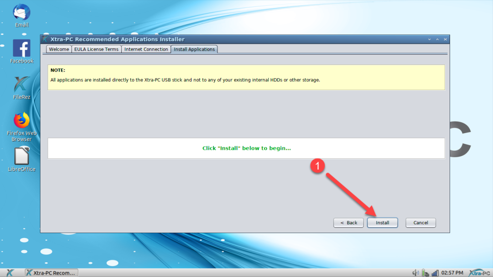 Initial Setup - Xtra-PC® Legacy - Official User Guide - 1