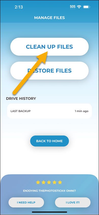 Deleting Files From Your ThePhotoStick Omni Drive iPad/iPhone ...