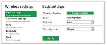 Configuring Your Computer/Laptop via Web Browser - Omega WiFi Amp ...