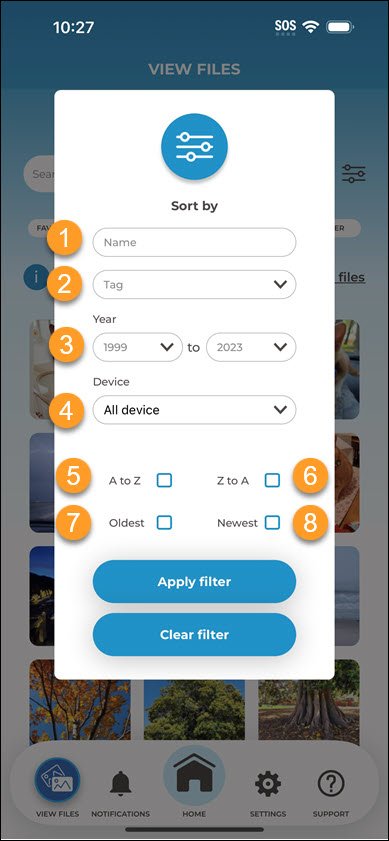 Searching, Filtering, and Sorting Files on iPad/iPhone - ThePhotoStick ...